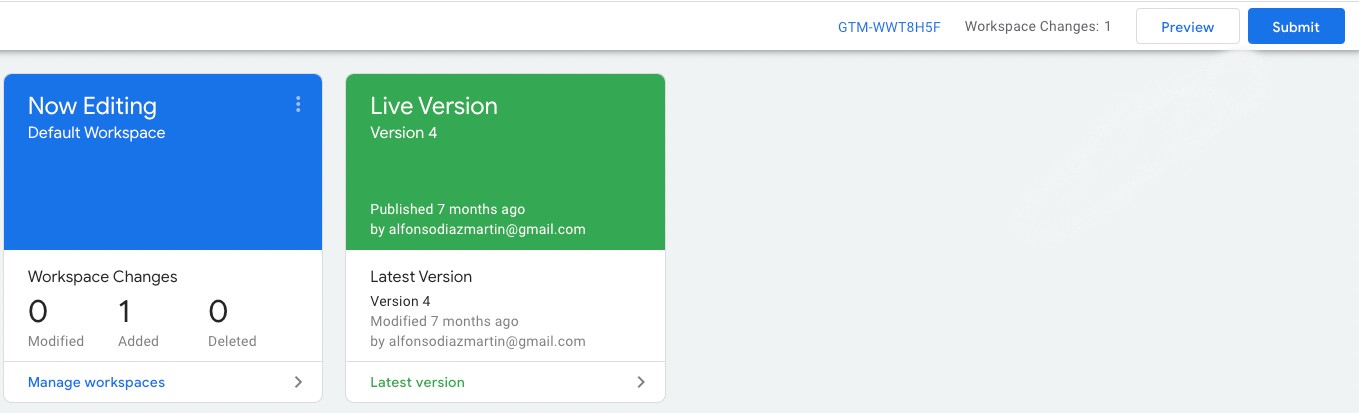 Installing the Script with GTM - Shoper and Doofinder